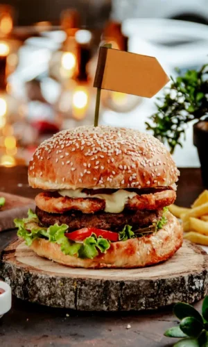 Menu Burger – Cluck Foods